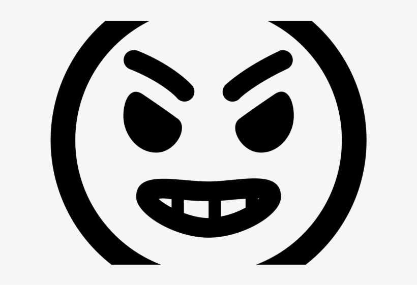 Download Mad Face Symbol - Icon - HD Transparent PNG - NicePNG.com