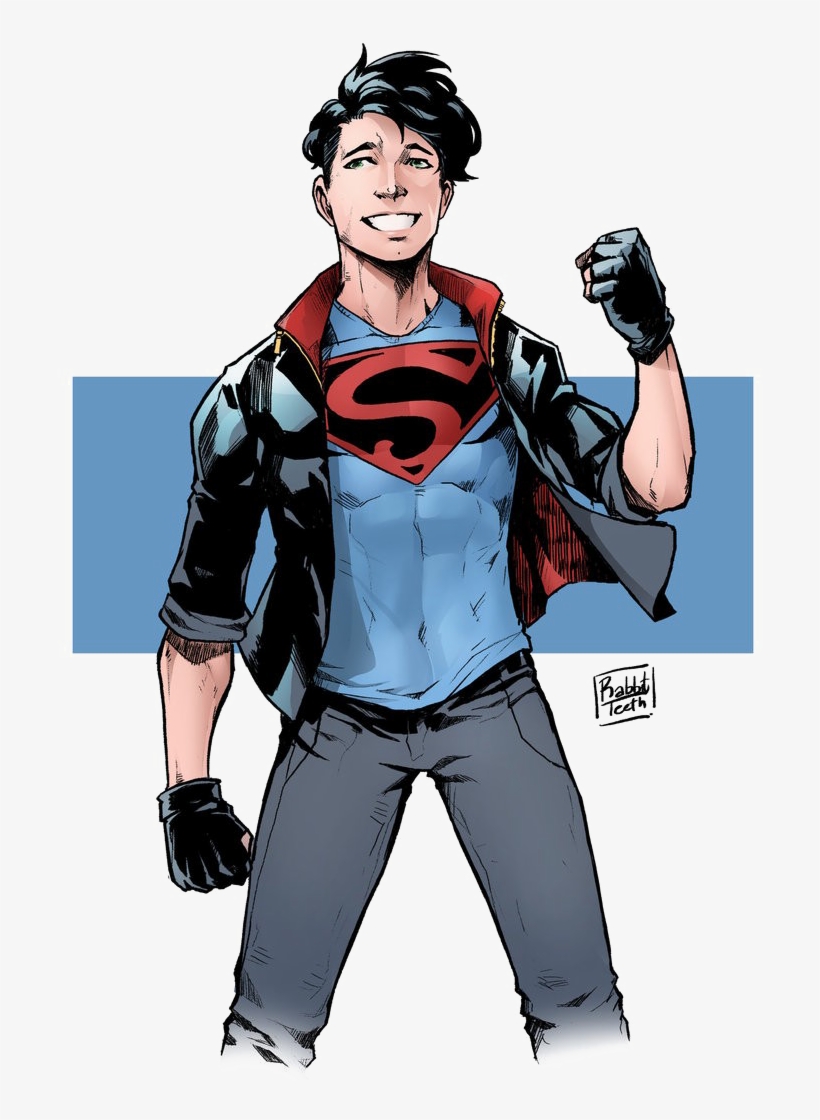 Superboy Png Download Image - Kon El Fan Art Transparent PNG - 752x1063 ...