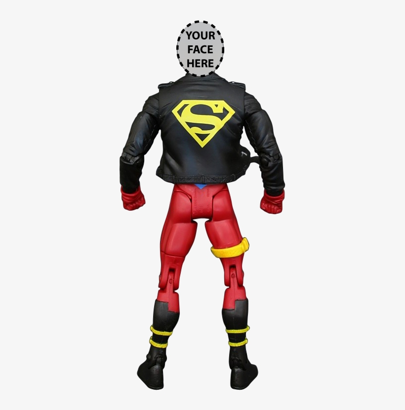 Superboy 6" All-vinyl Figure With Your Face On It - Bodybuilding ...