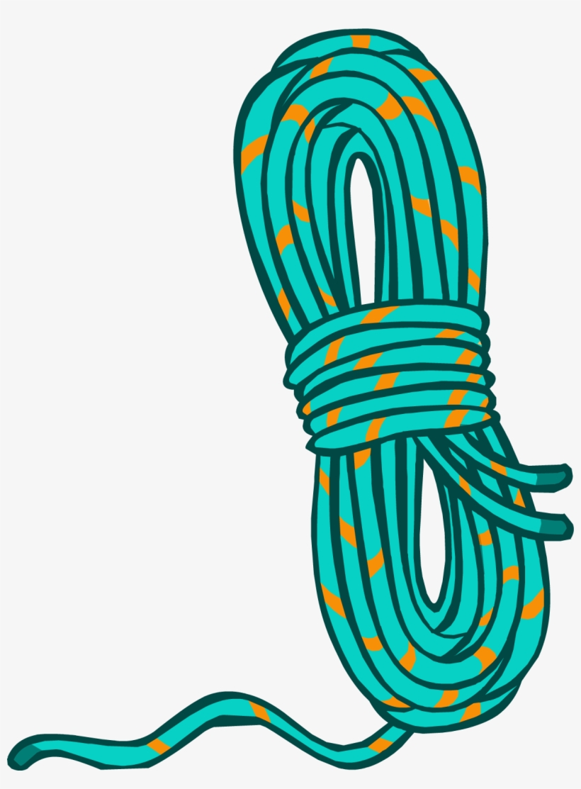 Rockclimbingrope - Climbing Rope Clipart Transparent PNG - 1172x1534 ...