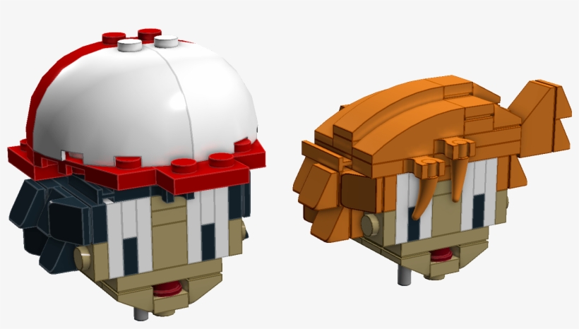 Download Moko's Anime Head - Lego Anime Head - HD Transparent PNG ...