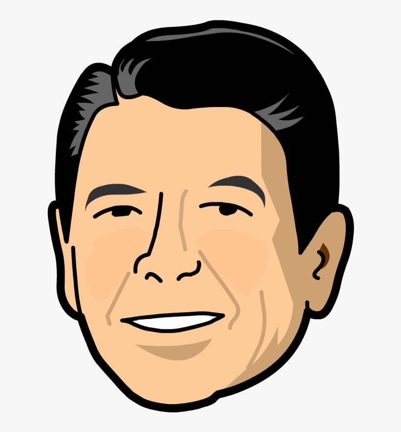 Cartone Animato Ronald Reagan