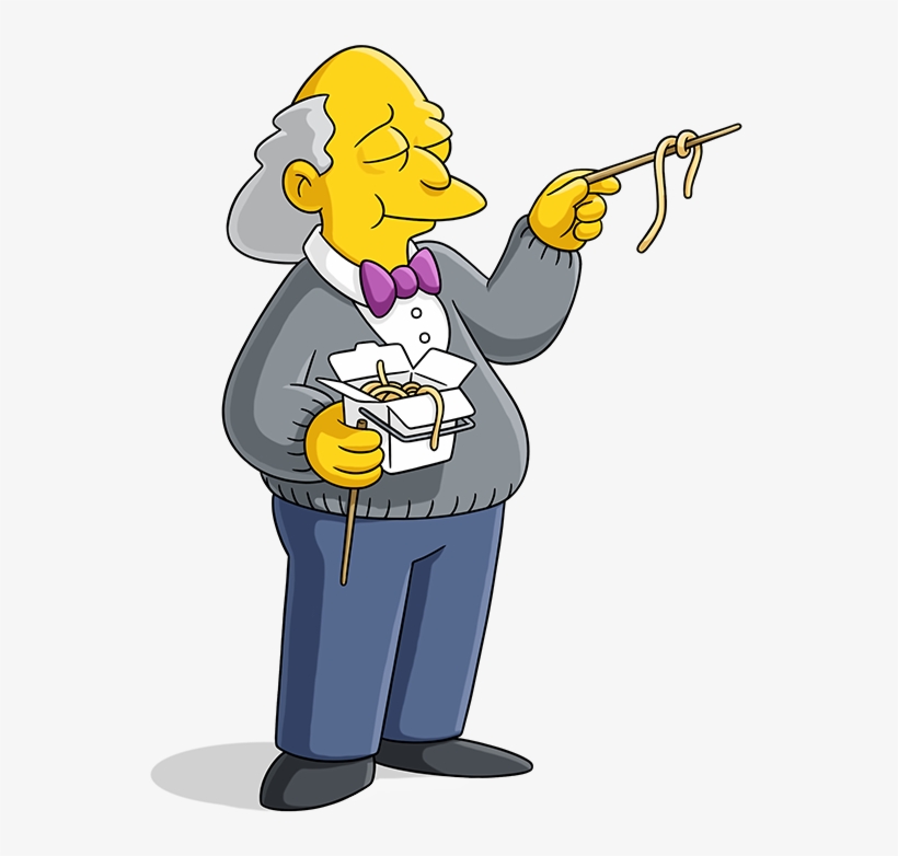 Mr - Largo - Simpsons Disco Stu Family Transparent PNG - 550x960 - Free ...