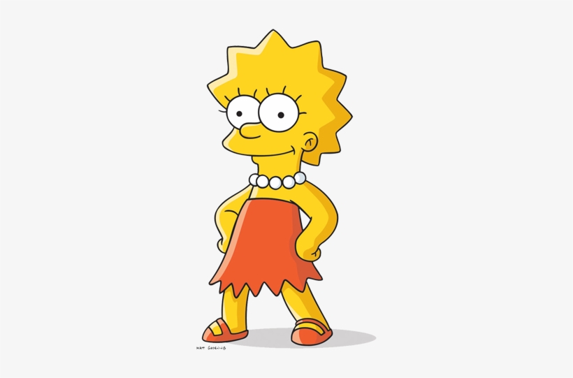 Lisa Simpson Transparent PNG - 300x488 - Free Download on NicePNG