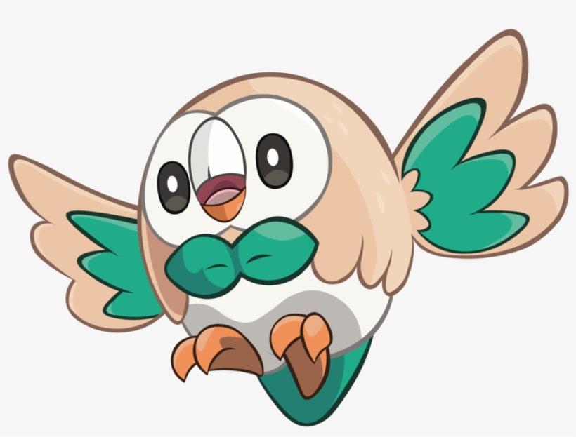 Rowlet Png - Pokémon Transparent PNG - 1024x742 - Free Download on NicePNG