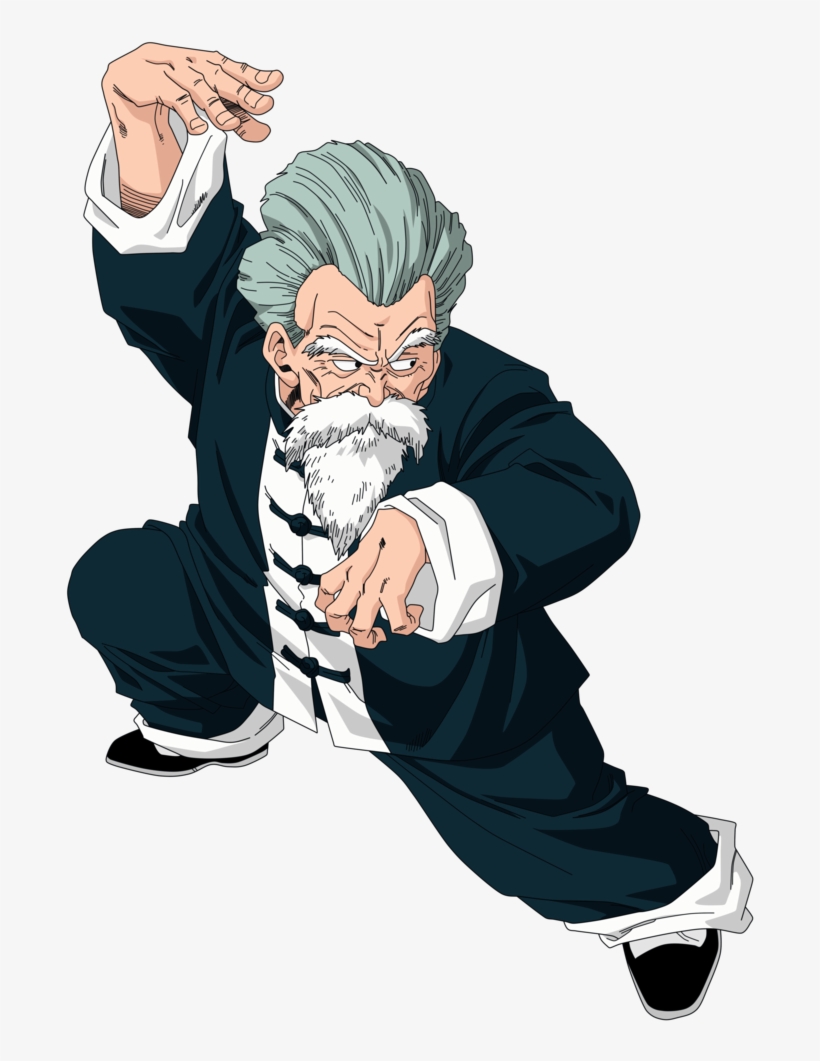 Jackie Chun Master Roshi Render By Tattydesigns-d59kcpn - Dragonball Z ...