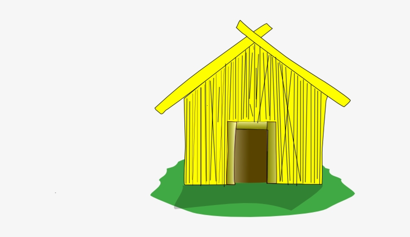 Download Straw Clipart Cartoon - Clip Art Straw House - HD Transparent ...
