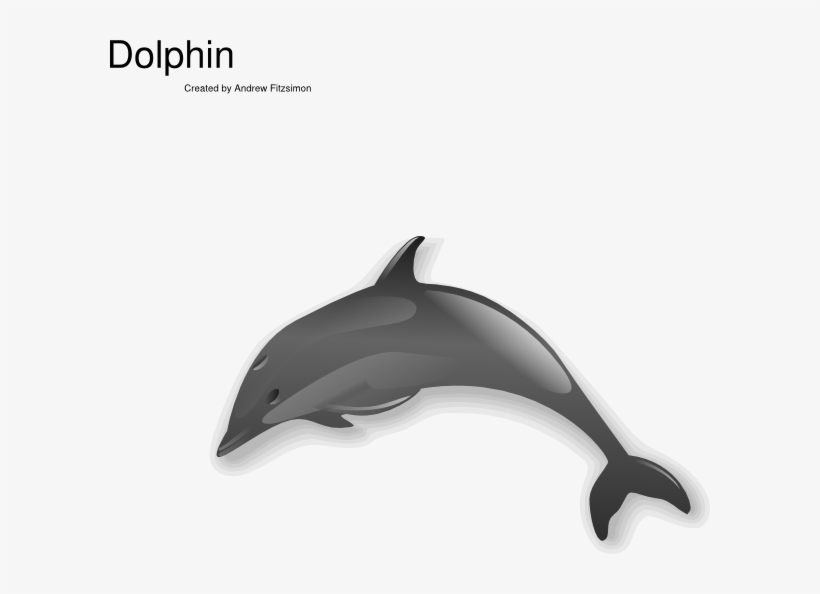 Jumping Dolphin Clip Art At Clker - Dolphin Clip Art Transparent PNG ...