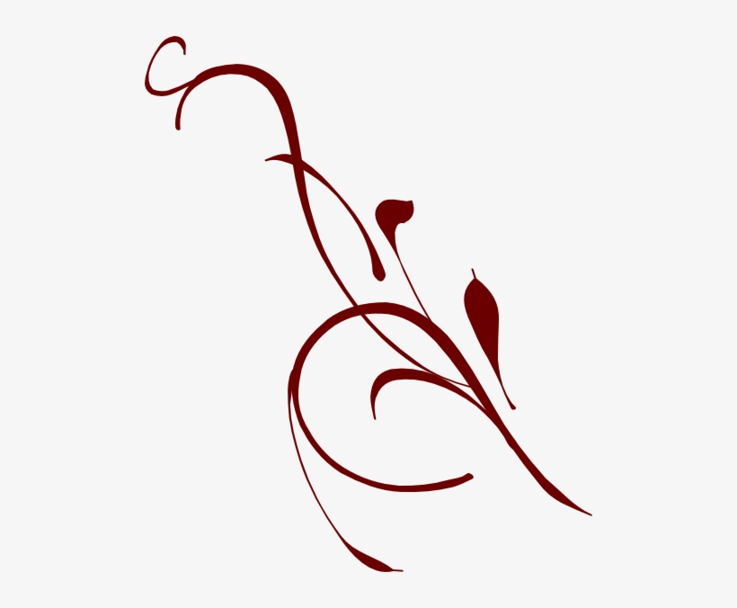 Dark Red Vine Clip Art - Red Vines Clipart Transparent PNG - 498x596 ...