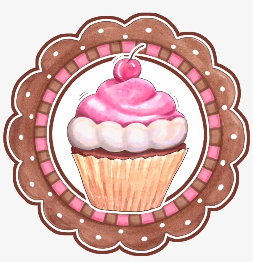 Cupcake Logo Cakepins - Cupcake Clip Art Transparent PNG - 1650x1575 ...