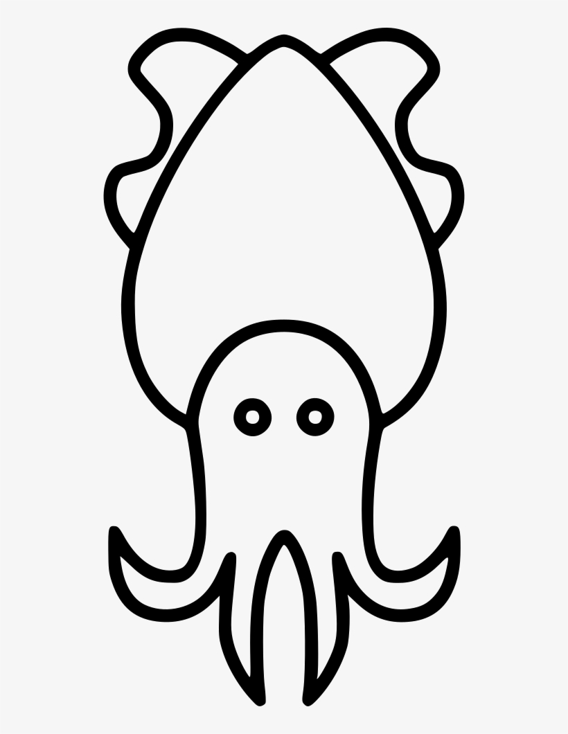 Cuttlefish Svg Png Icon Free Download - Icon Transparent PNG - 522x980 ...