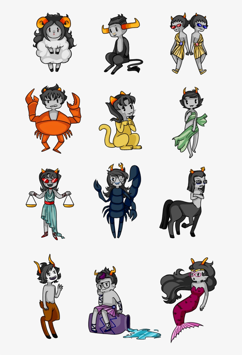 Homestuck Trolls Talksprites