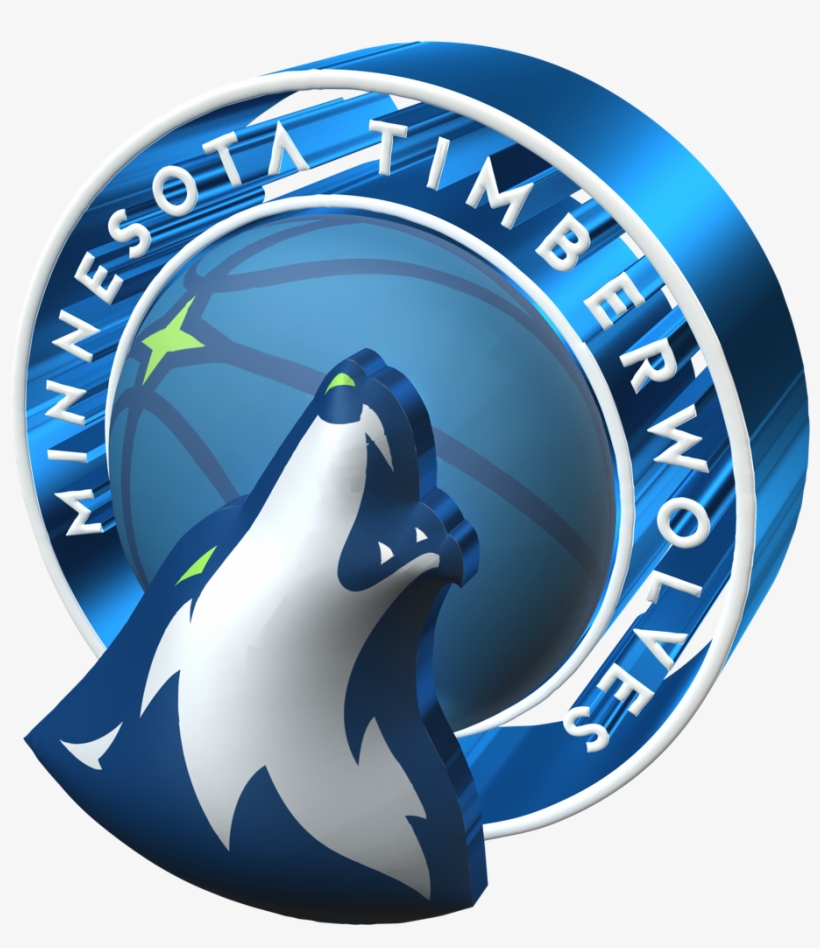 Minnesota Timberwolves 2017-2018 3d Logo - Minnesota Timberwolves Logos ...