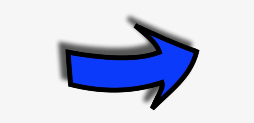 Blue Arrow No Background