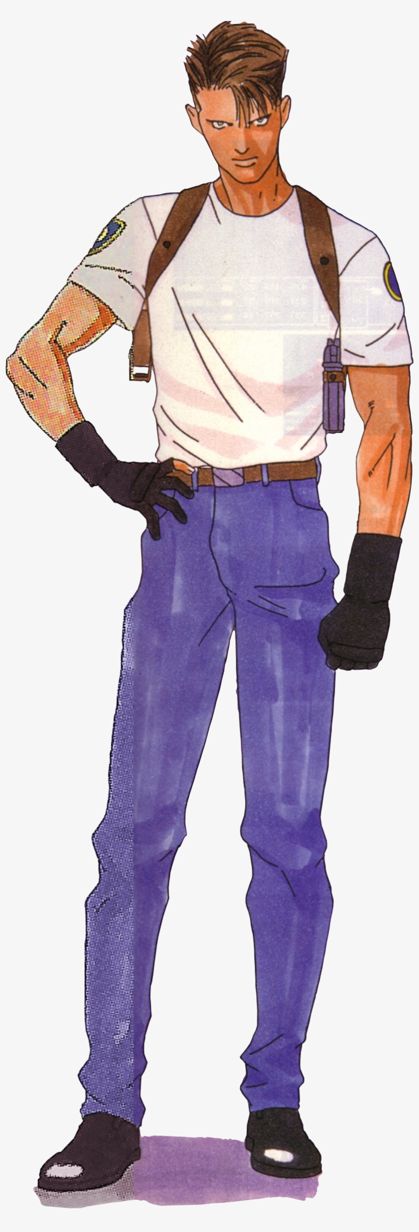 How About No - Resident Evil 1.5 Leon Transparent PNG - 828x2358 - Free ...