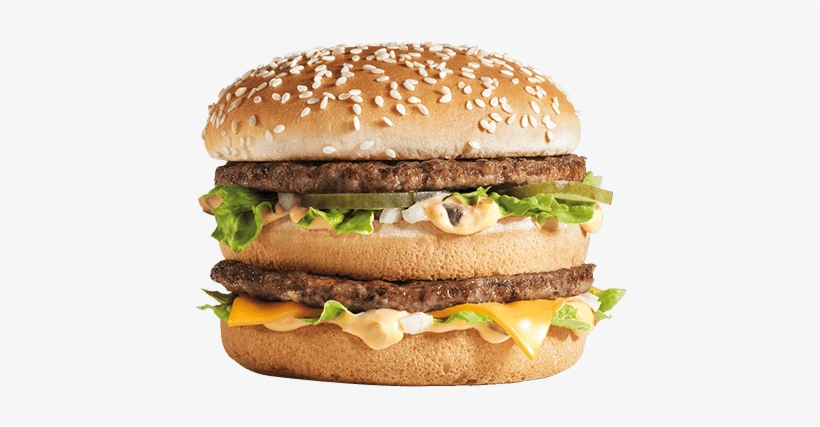 Bigmac Transparent - Mcdonald's Big Mac Transparent PNG - 600x453 ...