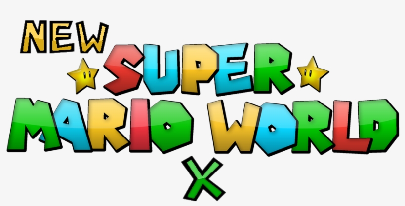 New Super Mario World X - Super Mario World Transparent PNG - 1200x600 ...