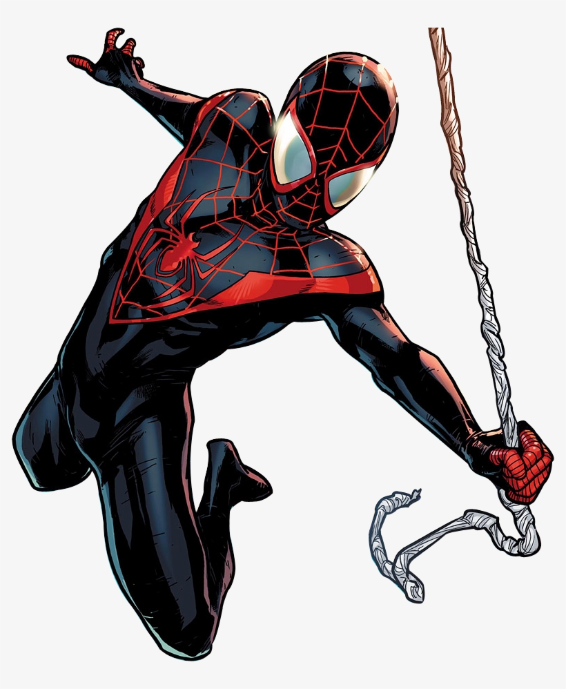 Miles Morales 0005 - Miles Morales Spiderman Transparent PNG - 786x918 ...