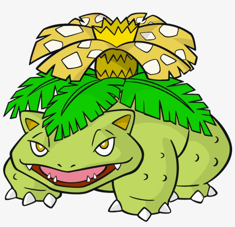 Shiny Venusaur Dw - Pokemons De Hierba Venusaur Transparent PNG ...