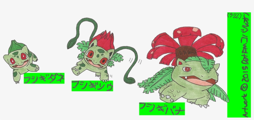 Venusaur Evolution Chart