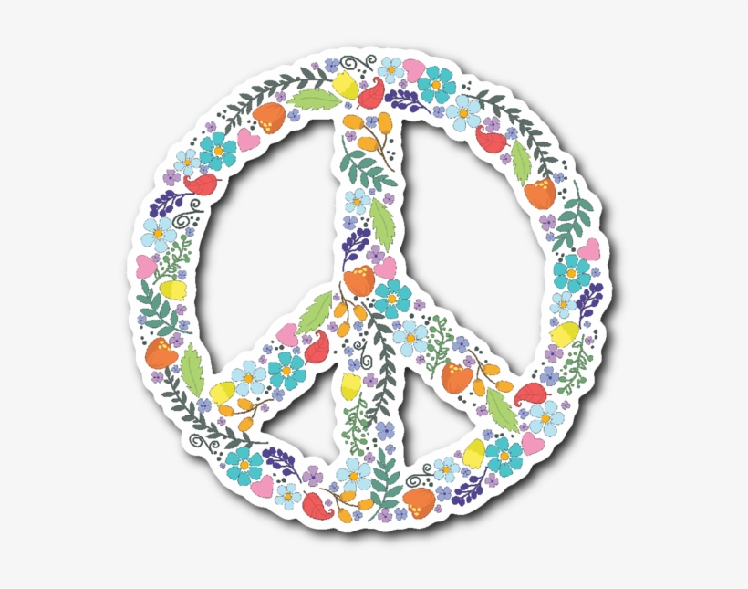 Peace Sign Vinyl Window Decals