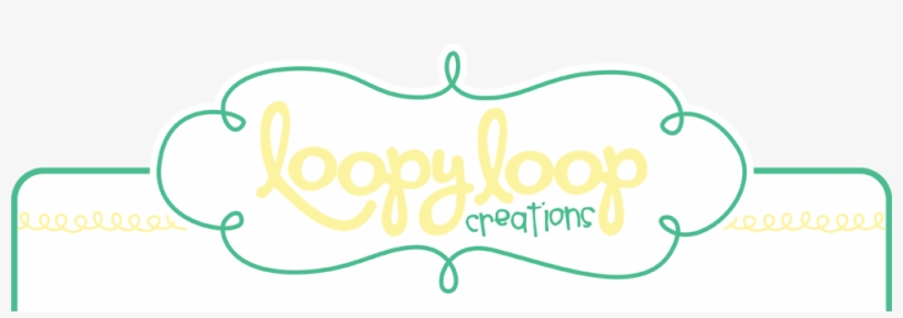 Loopy Loop Creations - Png Green Loop Border Transparent PNG - 1000x304 ...