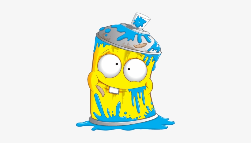 Splodgy Spray Can Transparent PNG - 412x406 - Free Download on NicePNG