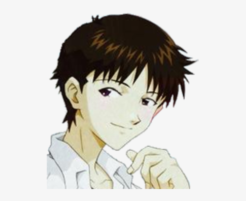 >tfw You Don't Run Away - Shinji Png Transparent PNG - 600x600 - Free ...