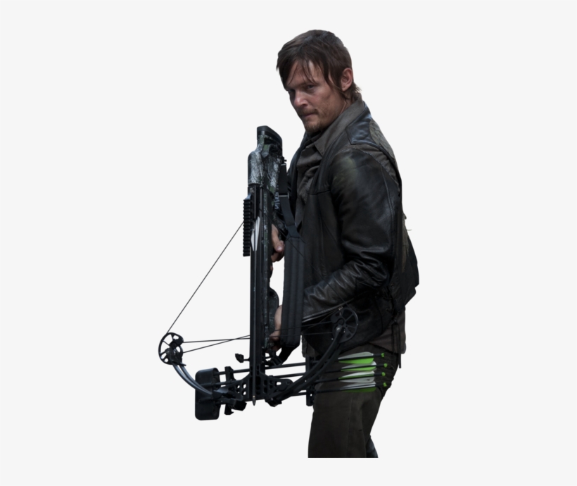 Walking Dead Daryl Png - Norman Reedus - Daryl Dixon Signed Mounted ...
