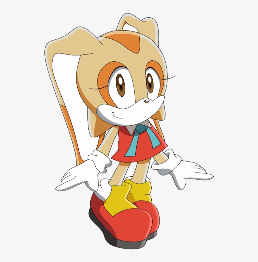 Cream The Rabbit Transparent PNG - 599x800 - Free Download on NicePNG