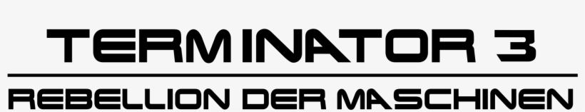 Open - Terminator 3 Logo Transparent PNG - 2000x699 - Free Download on ...