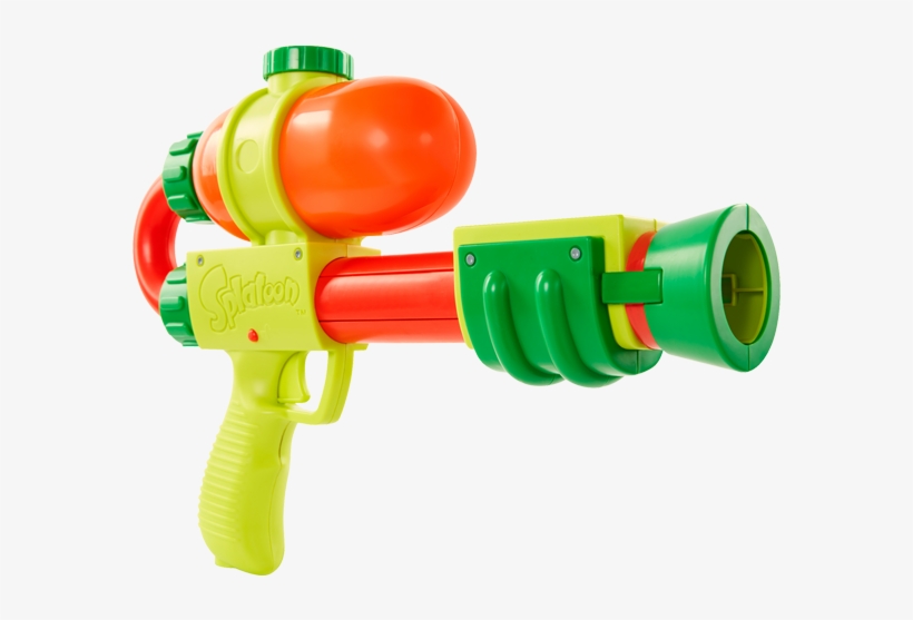 World Of Nintendo Splatoon Splattershot Ink Blaster Transparent PNG ...
