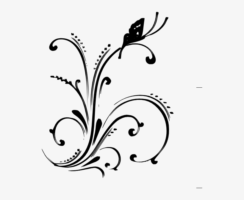 Floral Scroll Png - Coral Vector Png Design Transparent PNG - 540x593 ...