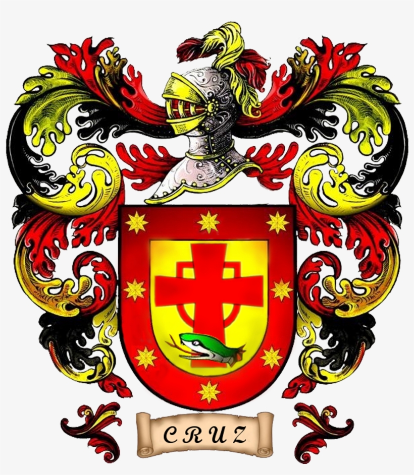 Escudo De Armas Familia Cruz - Escudo De La Familia Carrillo ...