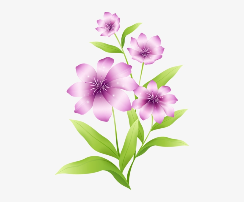 Pink Flower Clipart Large Flower - Png Clip Arts Flowers Transparent ...