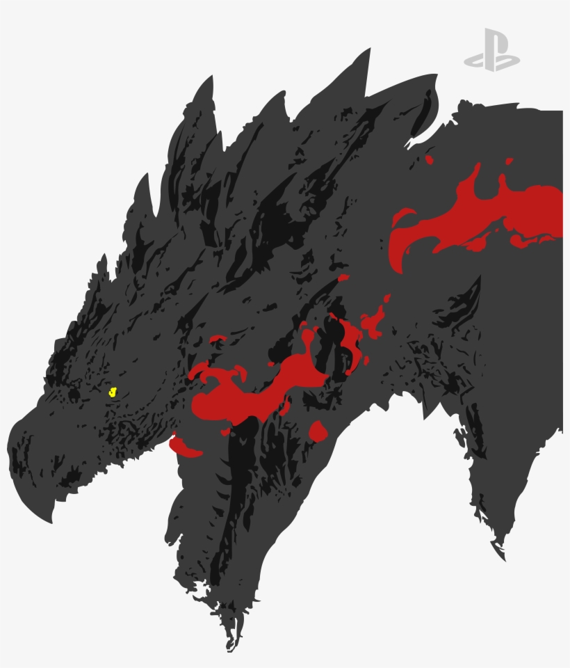 [image] I've Traced Rathalos From The Monster Hunter Transparent PNG ...