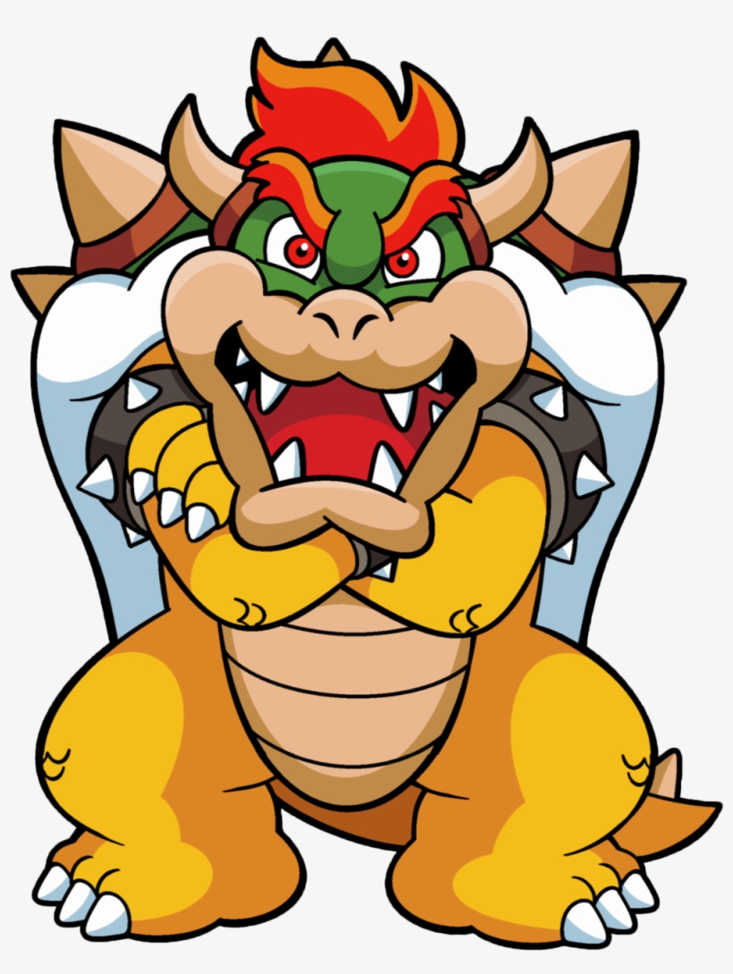 Bowser - Princess Daisy Paper Mario Transparent PNG - 1024x1306 - Free ...