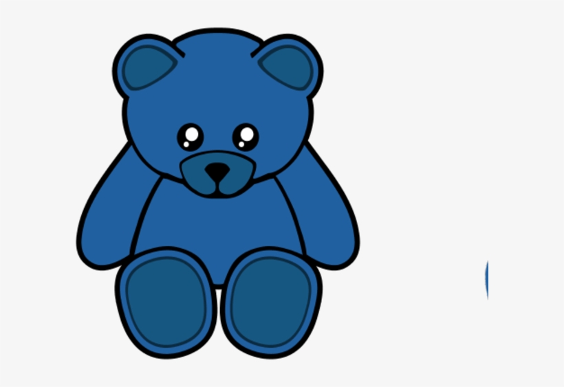 Blue Bear Clipart