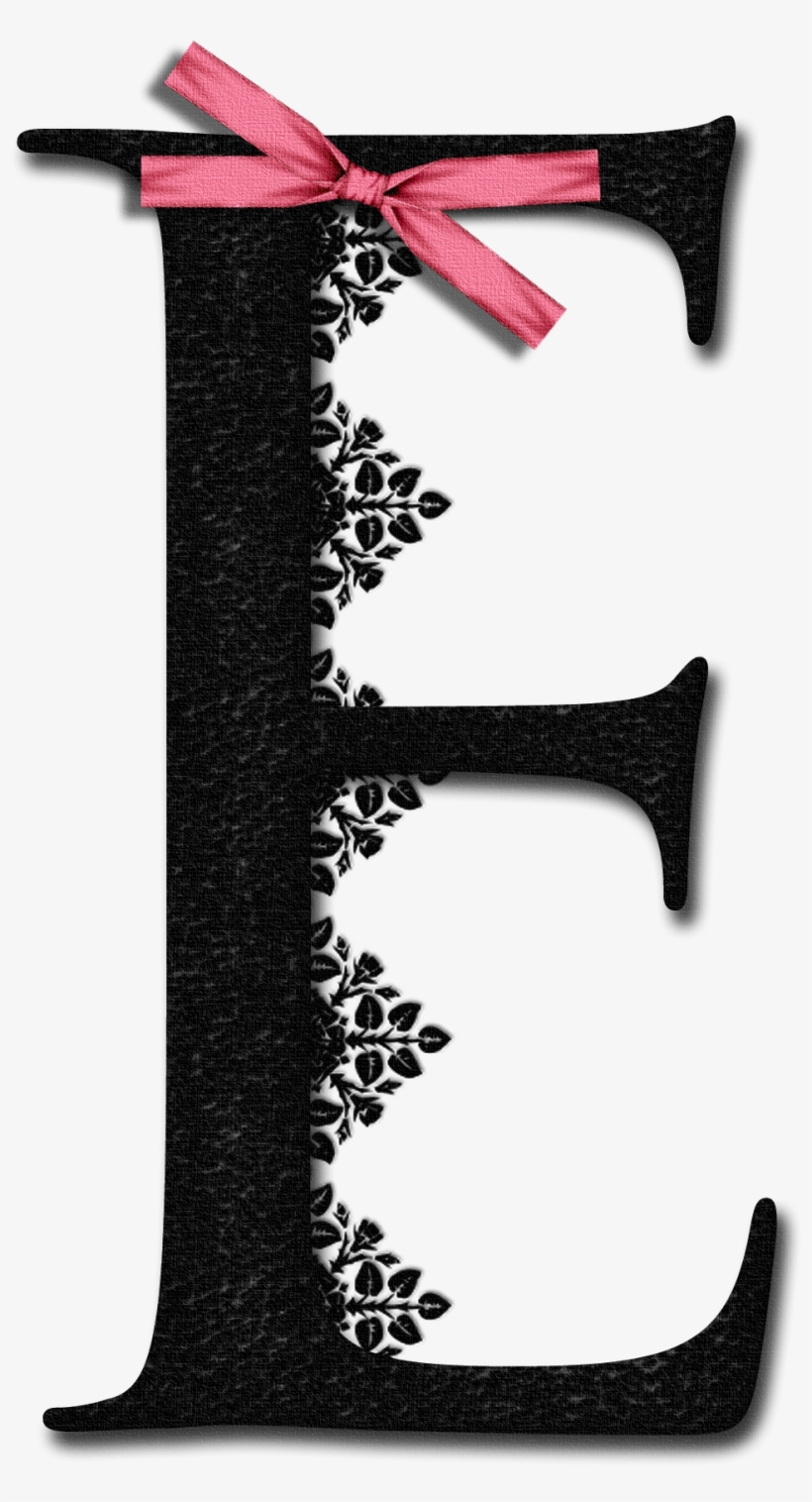 Download Glamorous Lady Letter E Script Alphabet, Alphabet Letters ...