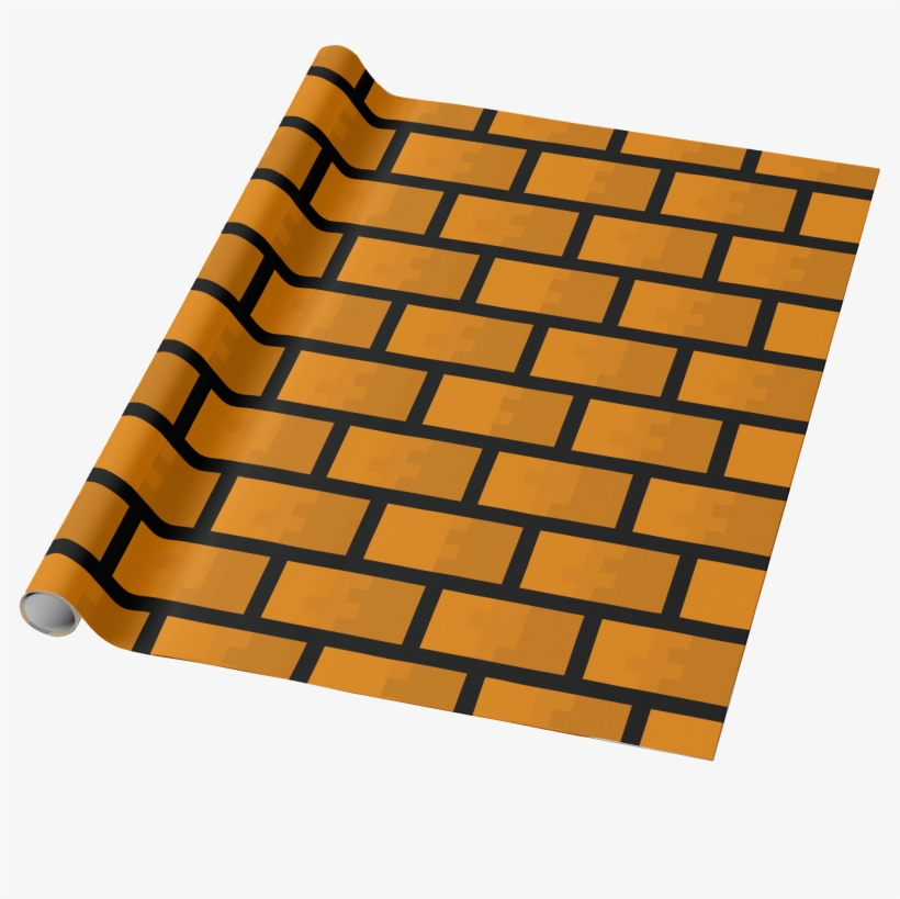 8 Bit Brick Wrapping Paper Transparent PNG - 2000x2000 - Free Download ...