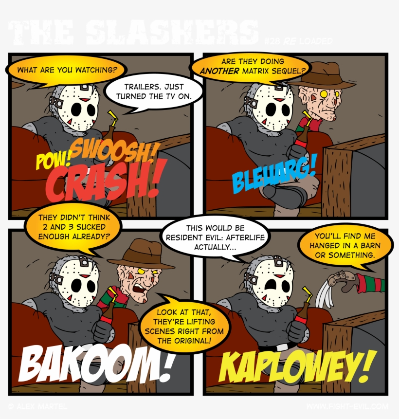 The - Slashers Comic Transparent PNG - 3000x3000 - Free Download on NicePNG