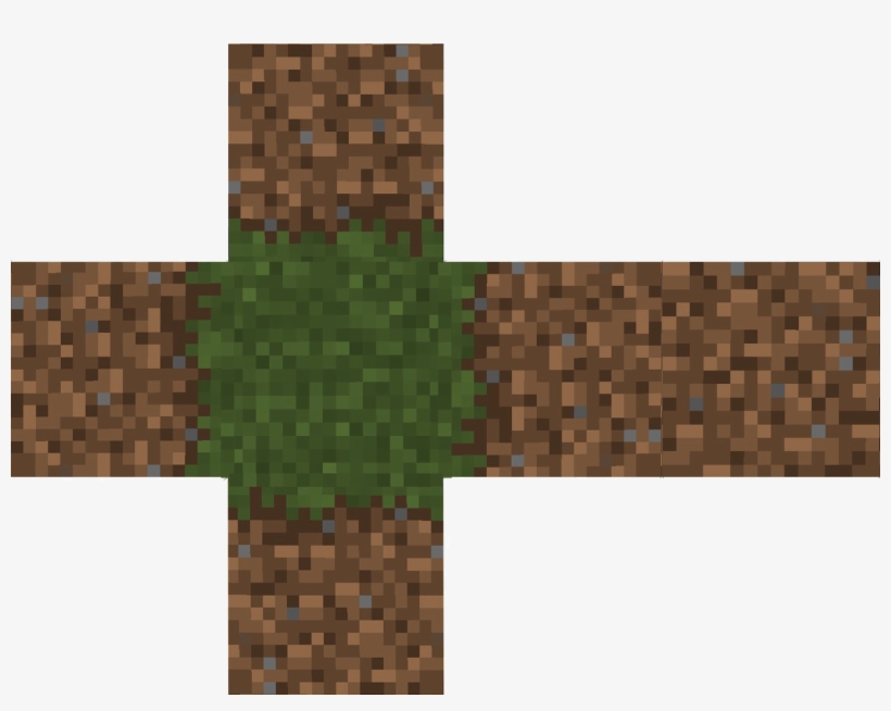Download Creeper Texture Png - Minecraft Dirt Block Template - HD ...