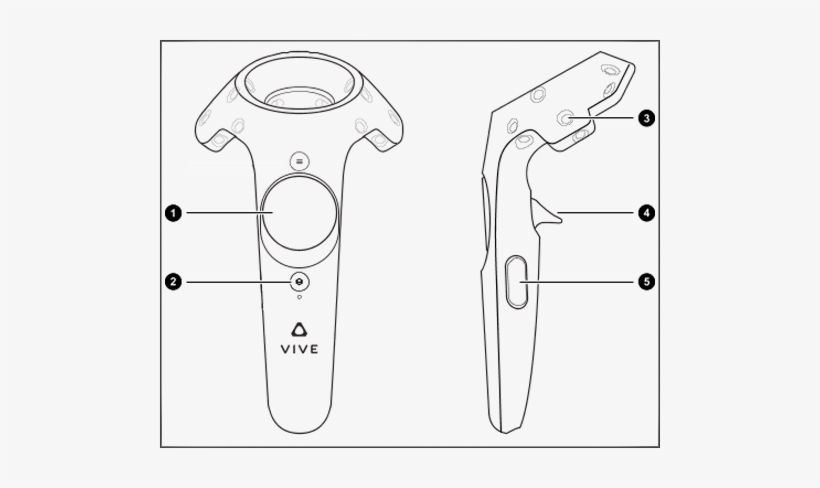 Vive Controller Icon Transparent PNG - 500x408 - Free Download on NicePNG