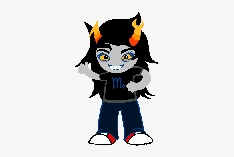 Vriska Transparent Homestuck Scorpio Png Transparent - Homestuck ...