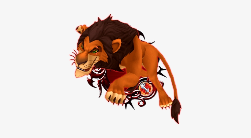 Scar The Lion King Png - Kingdom Hearts Scar Transparent PNG - 378x372 ...