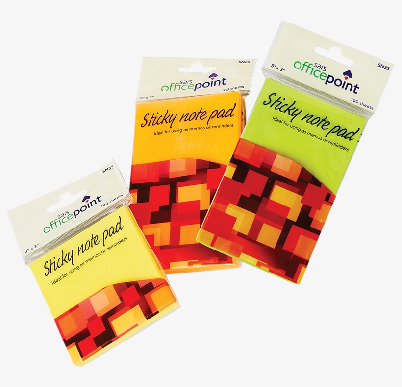 Sticky Note Pads - Post-it Note Transparent PNG - 800x764 - Free ...