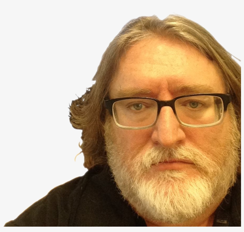 Where Is Gabe Newell - Gabe Newell Transparent PNG - 960x1280 - Free ...