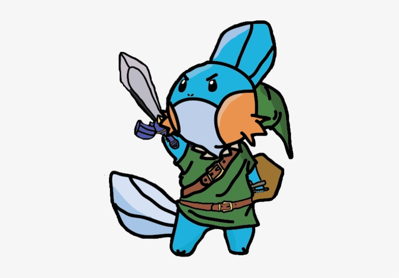 Mudkip Link - Cute Mudkip Transparent PNG - 400x505 - Free Download on NicePNG
