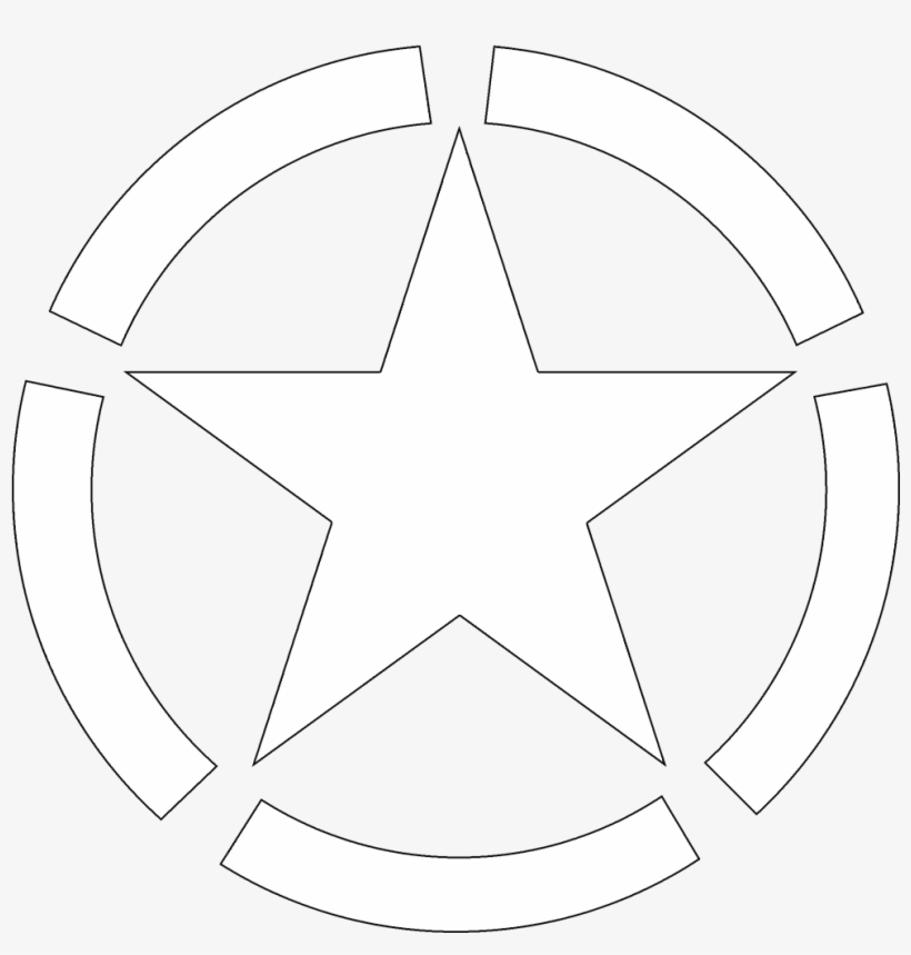 United States Armed Forces - Ww2 Us Army Roundel Transparent PNG ...