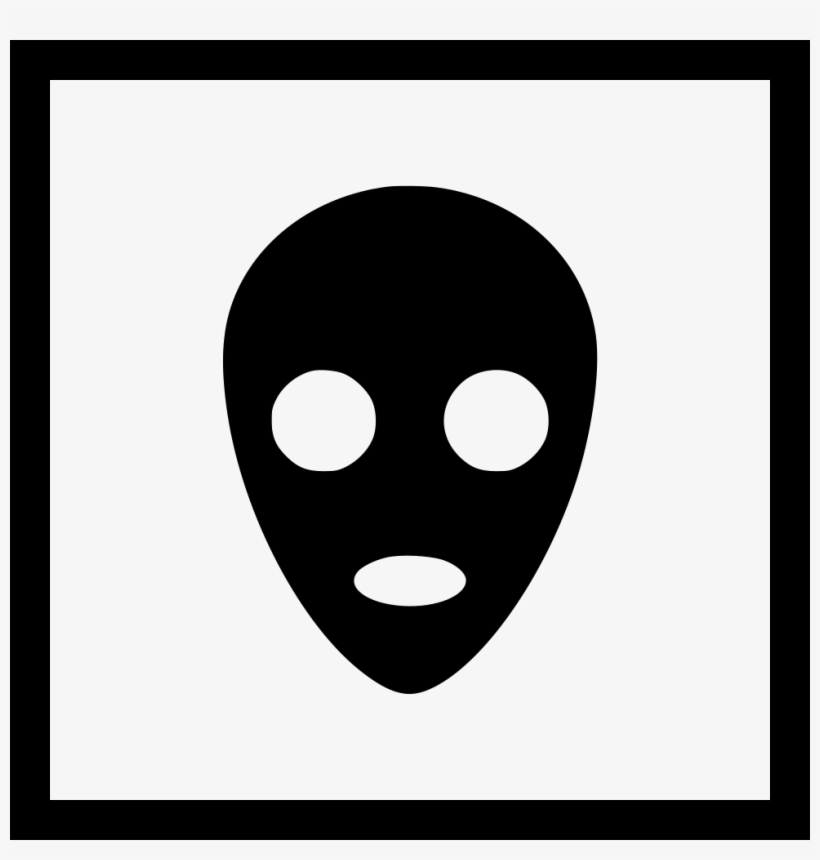 Alien Face Mask Ufo Sign Comments - Mask Transparent PNG - 980x980 ...